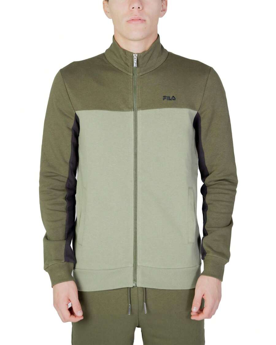 FILA Essential Tracksuit For Men - Green | SHEIN USA