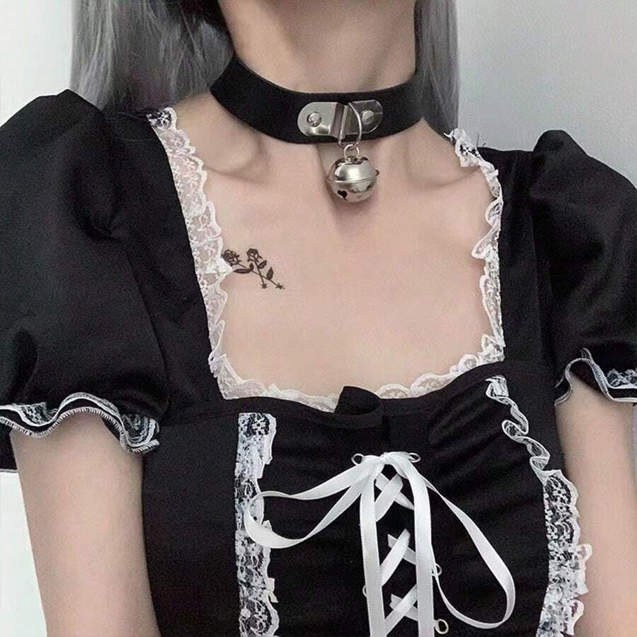 SM Products - Collar And Leashes Set For Adult Play, With Bells And PU ...