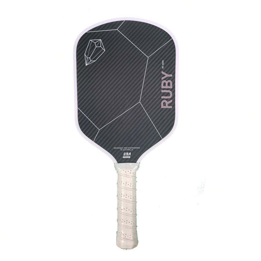 Red Kevlar Carbon Fiber Hot Press Technology Pickleball Paddle, High ...