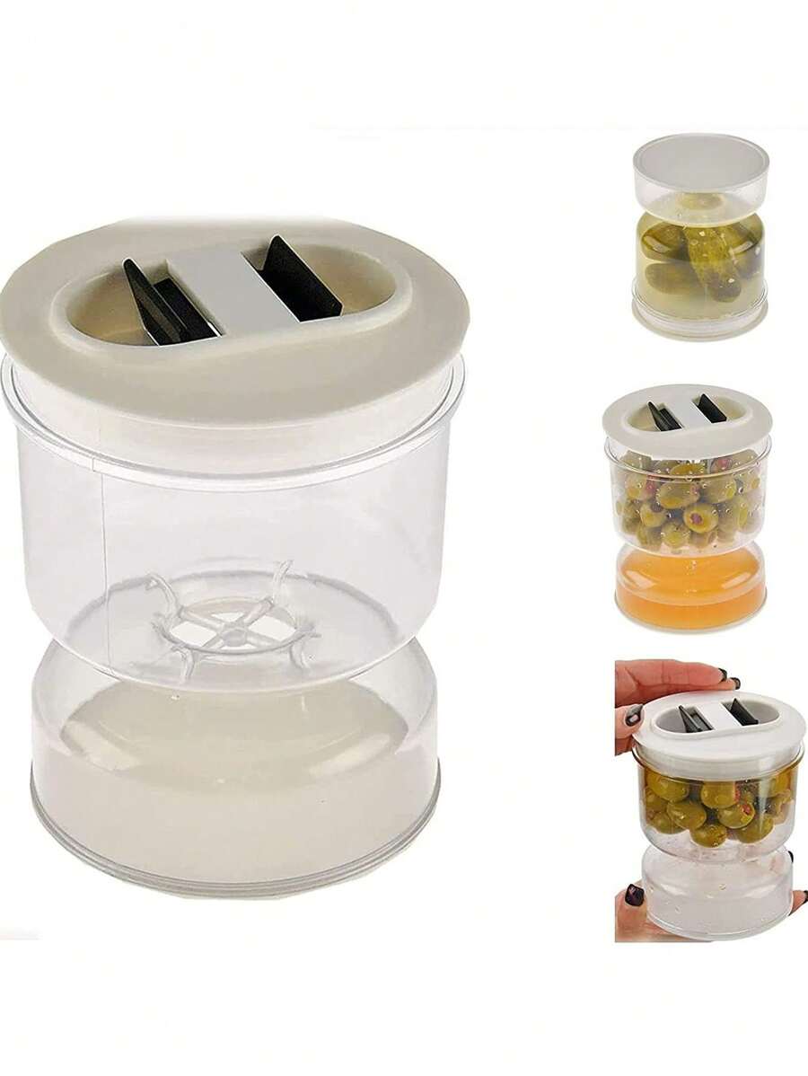 1 Stuk Augurk Pot Droge En Natte Augurk Pot, Automatische Filter Water ...