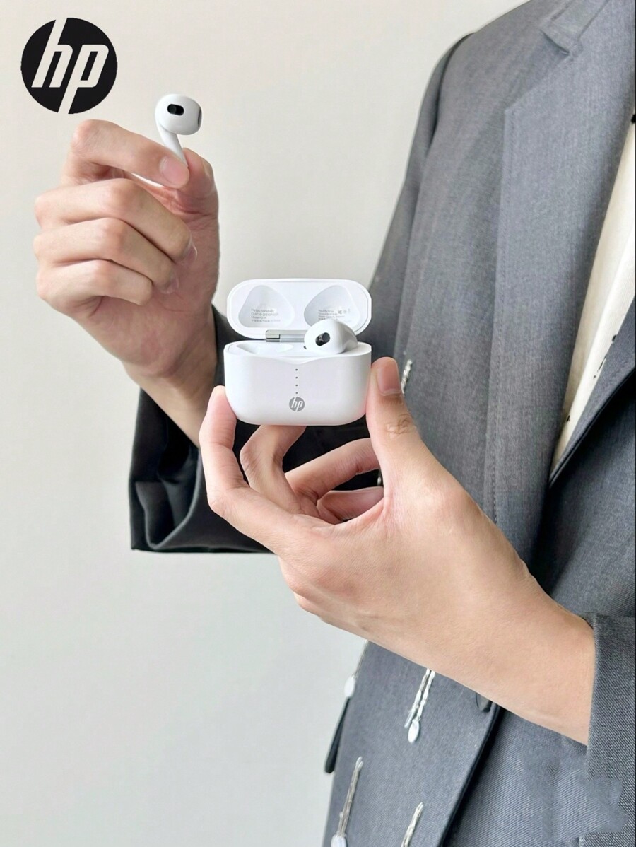 HP Headphones Protective Case, Plastic Protective Box With Lanyard, Transparent Starlight Color ...