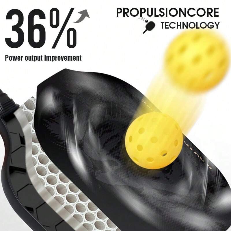 Red Kevlar Carbon Fiber Hot Press Technology Pickleball Paddle, High ...