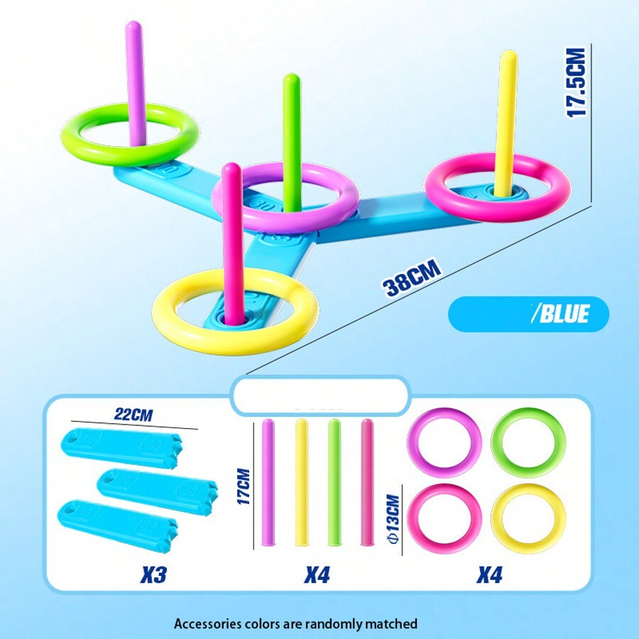 11pcs Indoor & Outdoor Game Set, Parent-Child PE Toss Game, Outdoor ...