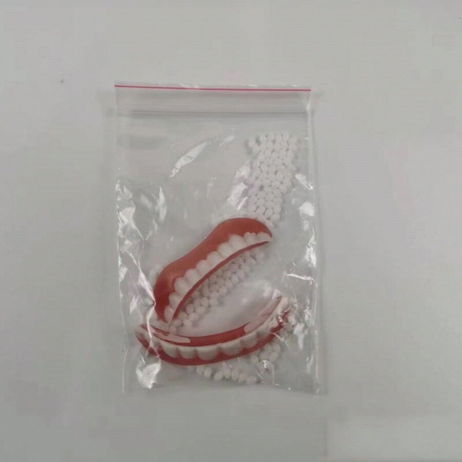 2pcs/Set New Upgrade Nonporous Upper And Lower Teeth Braces, Simulated ...