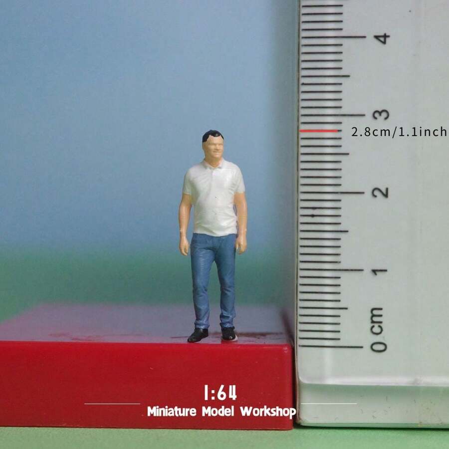 1/3 piezas Modelo en miniatura a escala 1/64 - Familia de tres ...