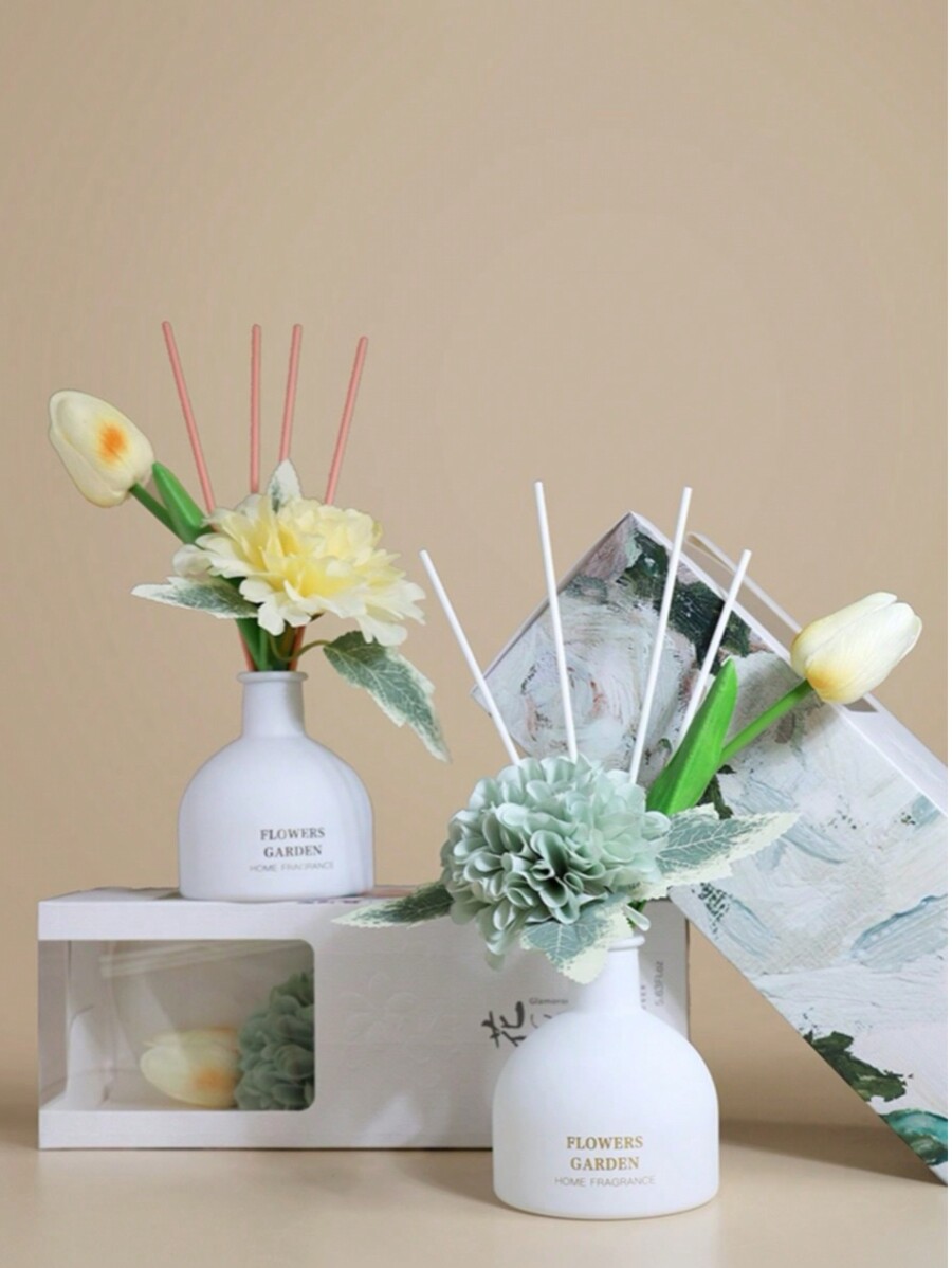 Real Flower Air Freshener Essential Oil Home Air Purification Indoor ...