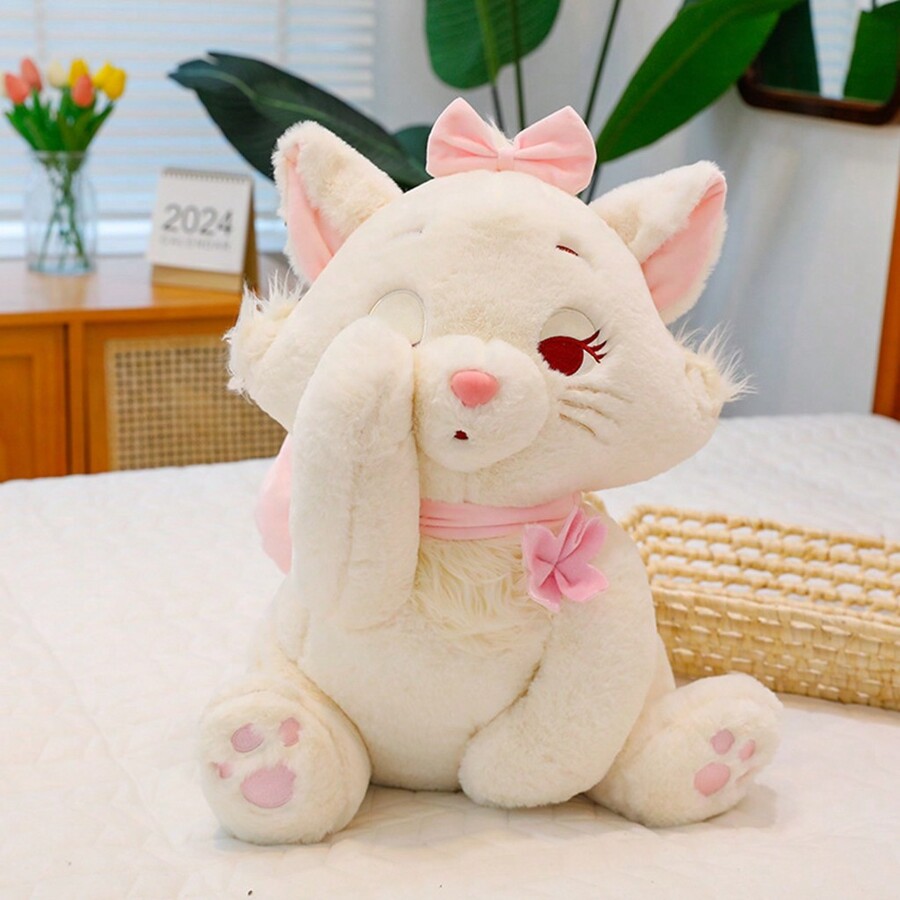 Disney Aristocats Marie Plush Doll, Pink Bow Kitty Doll, Girl Gift | SHEIN