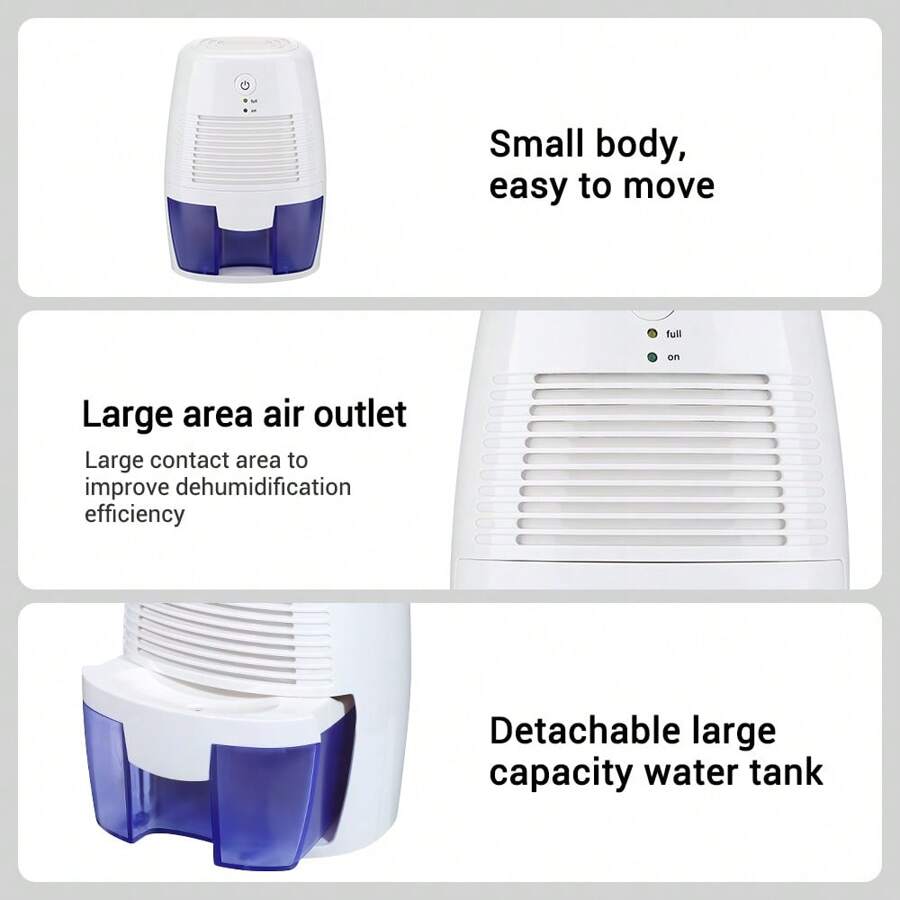 Home Small Dehumidifier Bedroom Dryer Portable Mute Fast Dehumidifier ...