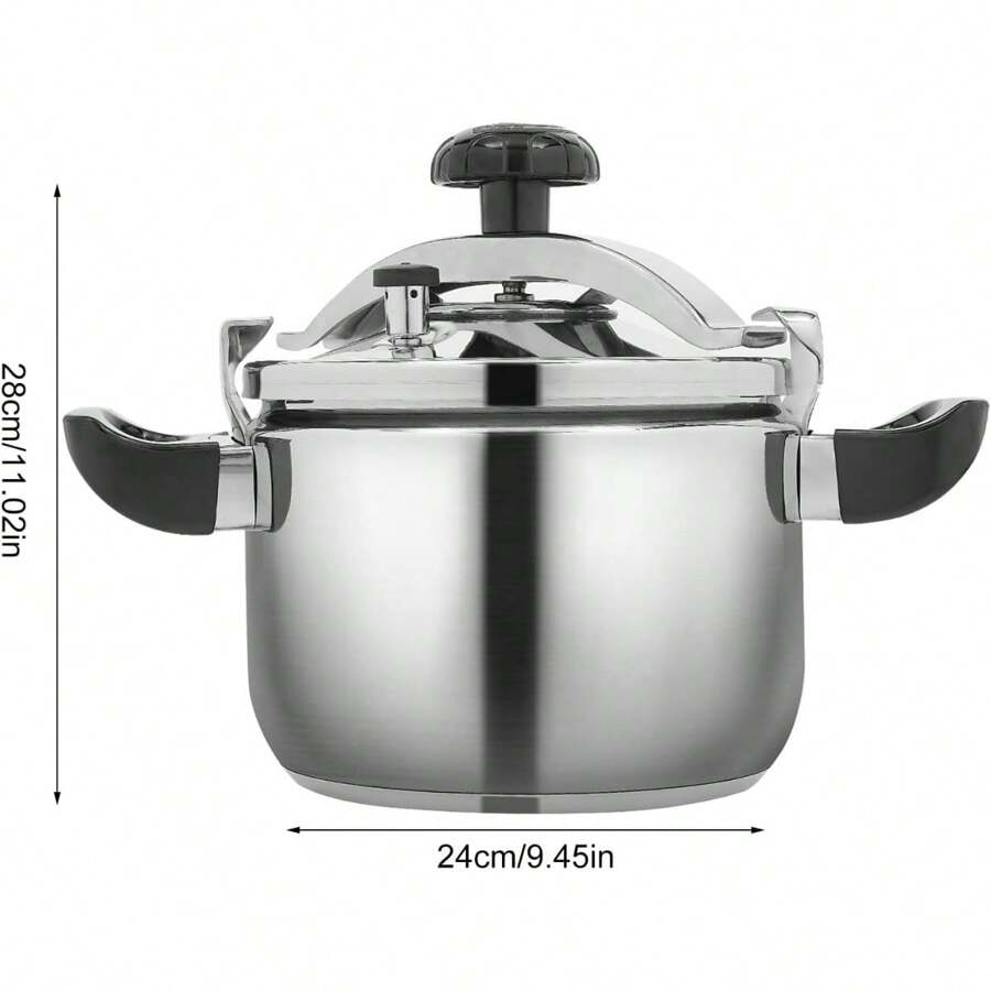 GDRASUYA10 201 Stainless Steel Pressure Pot Small Pressure Cooker ...