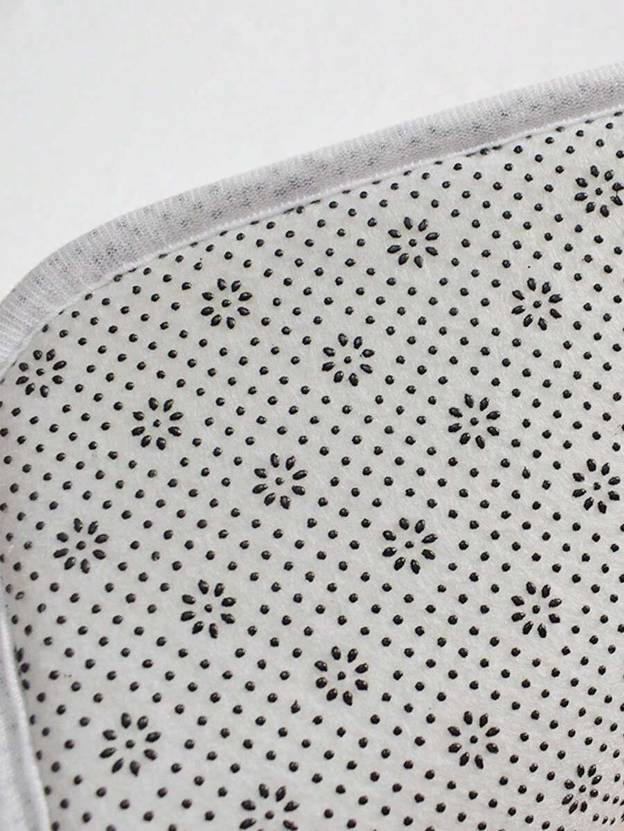 4pcs Bathroom Set Includes Shower Curtain Bath Mat U Shaped Toilet