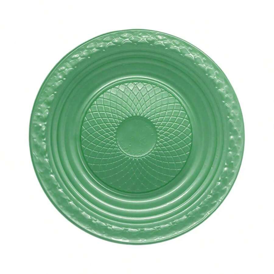 Pearl Green Disposable Plate 15cm - 10 Units | SHEIN USA