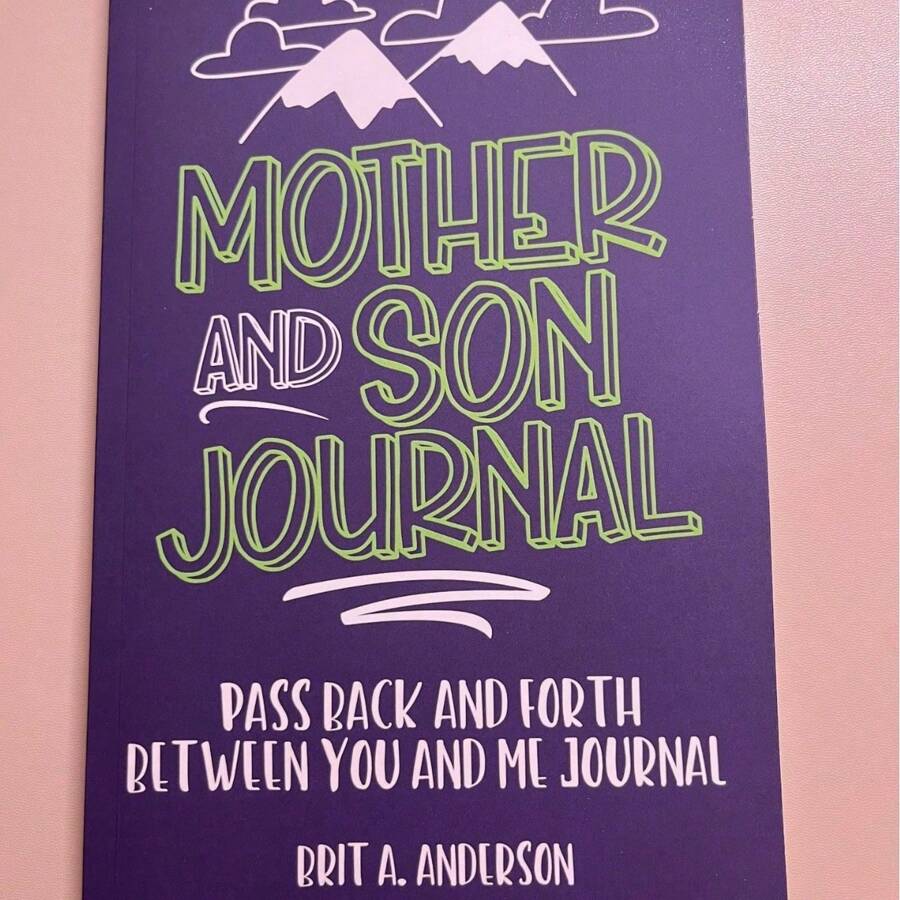 Mother And Son Journal: Mom And Son Journals For Teen,Pass Back And ...
