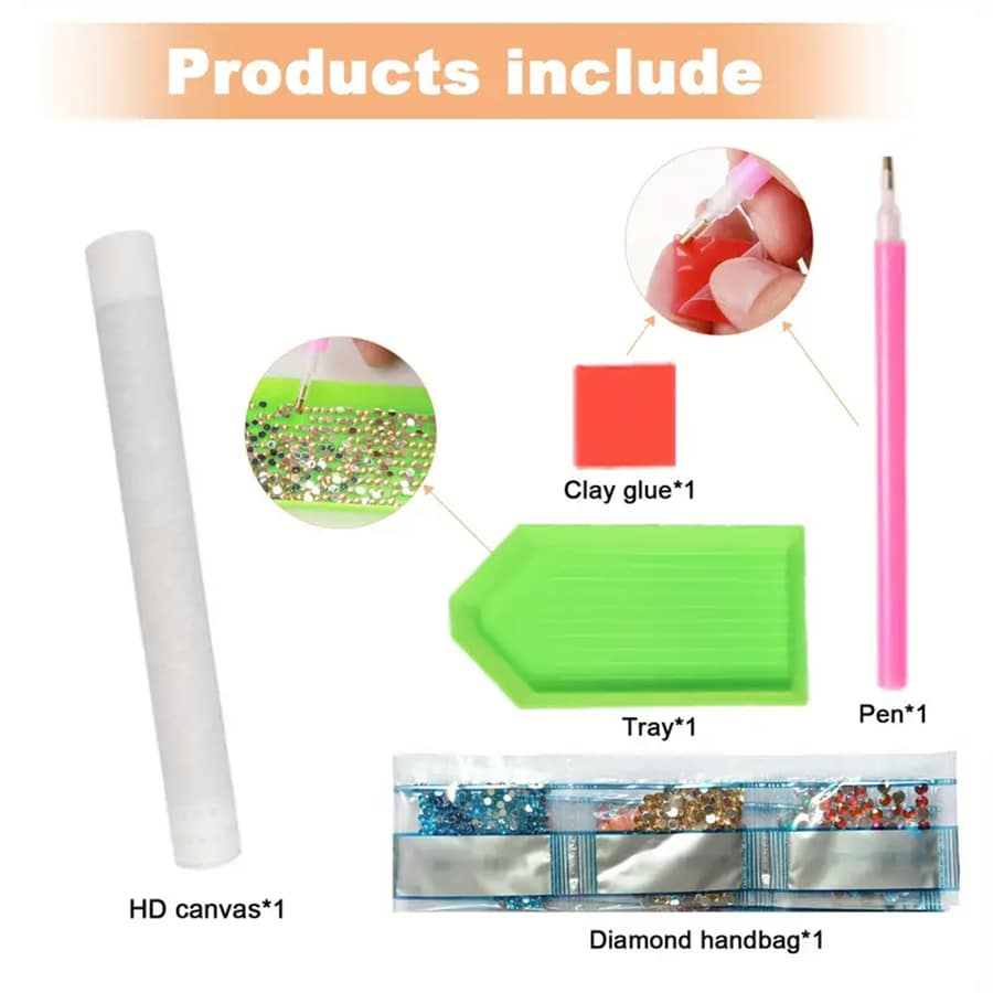Diamond Painting Kits For Adults DIY Diamond Art Kit Beginners Full ...