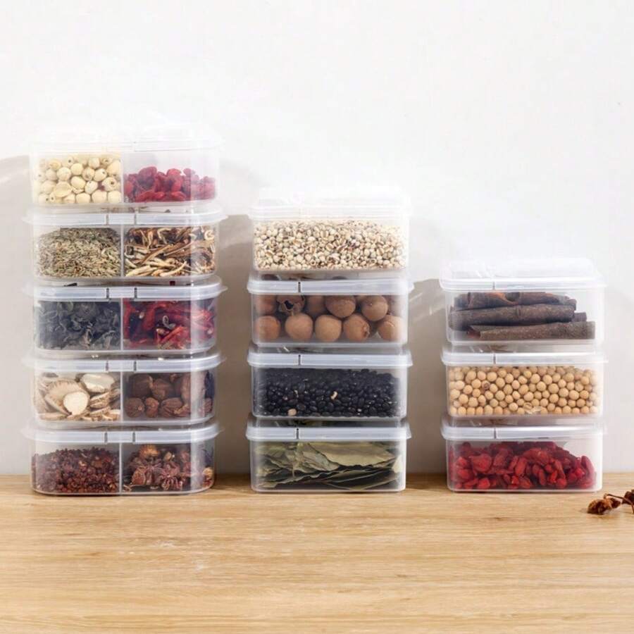 Spice Storage Box With Sealed Chili Pepper, Sichuan Peppercorn, Star ...