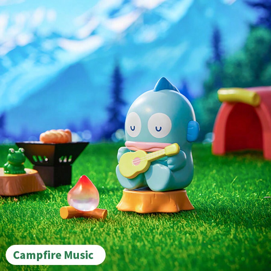 Miniso MINISO Sanrio Hangyodon Extreme Outdoor Adventure Mystery Box - Collectible Figure Set(1 ...