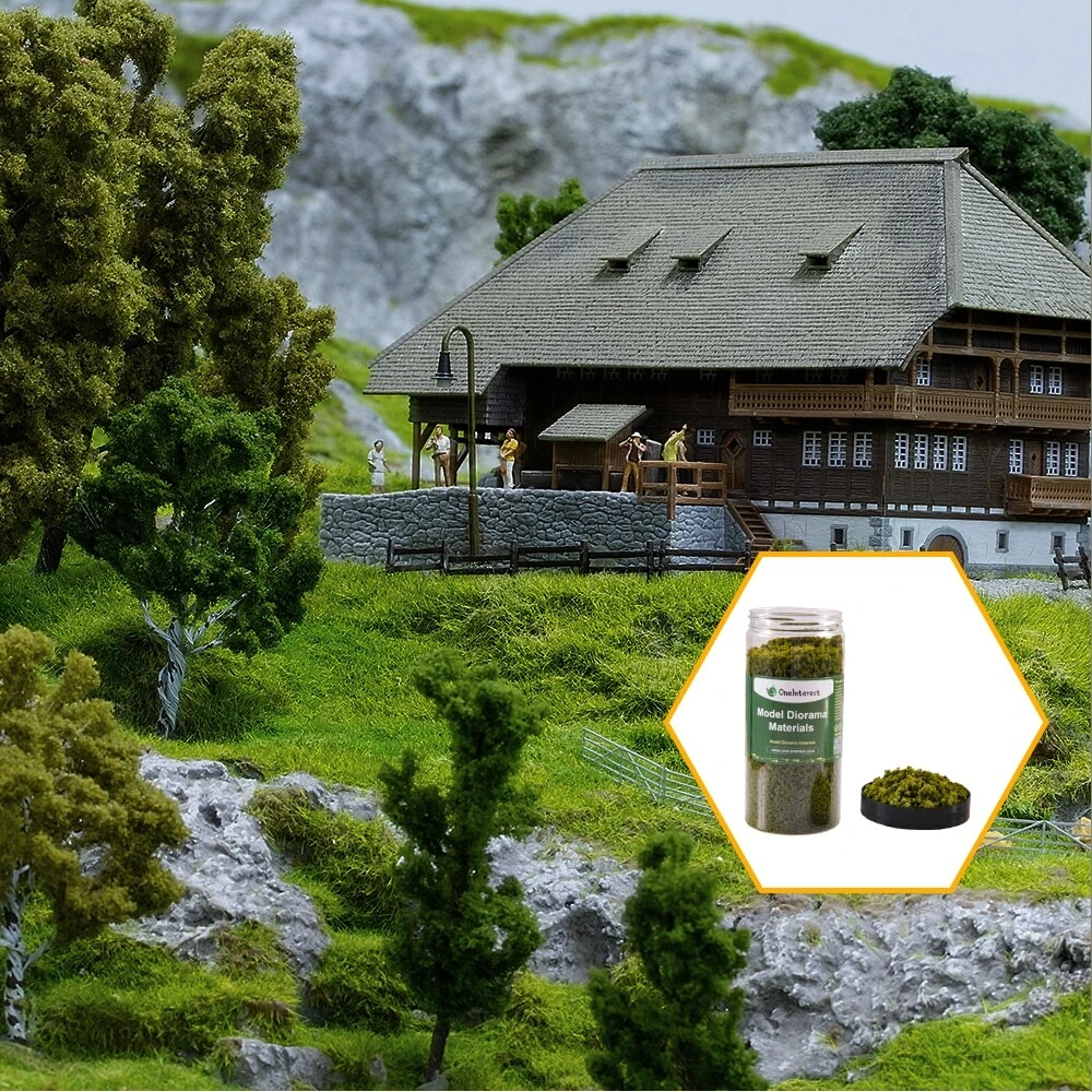 90G Diy Ornamental Realistic Model Grass Bush Simulation Mini Plant ...