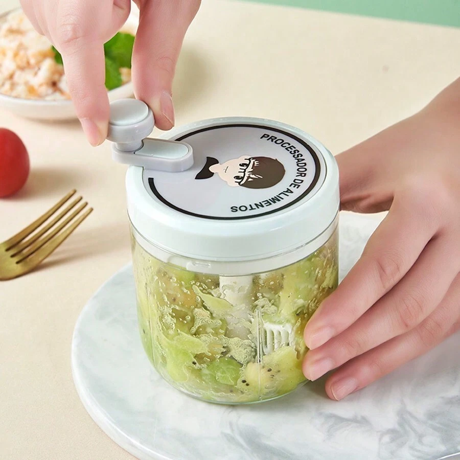 Mini Mini Manual Garlic Puree Pound Garlic Mincer Meat Grinder Shrimp ...