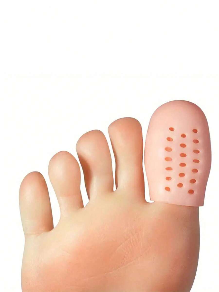 Toe Protector Sleeve, Corns & Calluses Relief, Silicone Toe Caps For ...