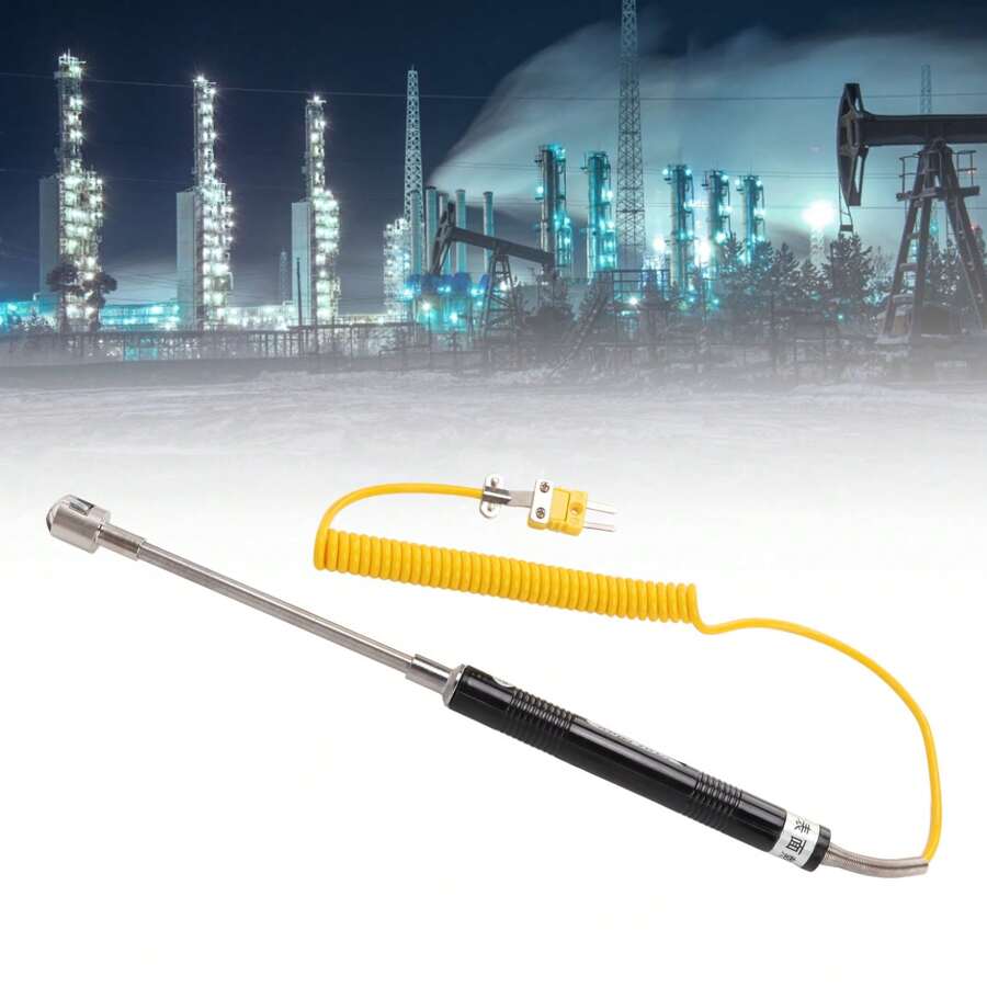 K Type Thermocouple Heat Resistant Steel Thermocouple Sensor With ...