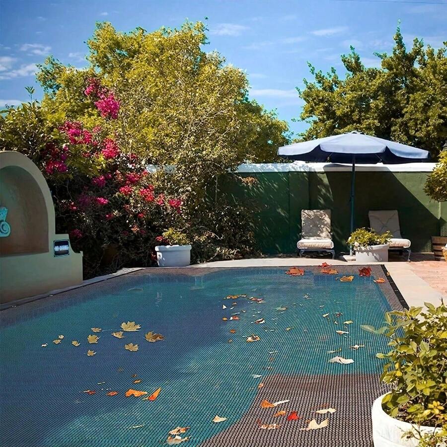 Leaf Net Pool Cover Protective Net Cover All Weather Outdoor Cover
