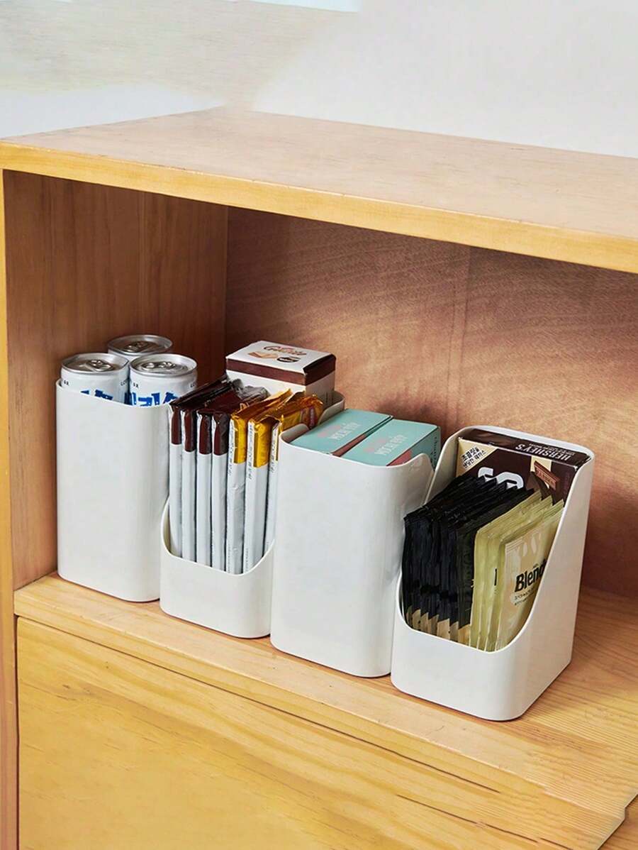 Classic Open-Top Plastic Storage Bin For Kitchen And Refrigerator ...