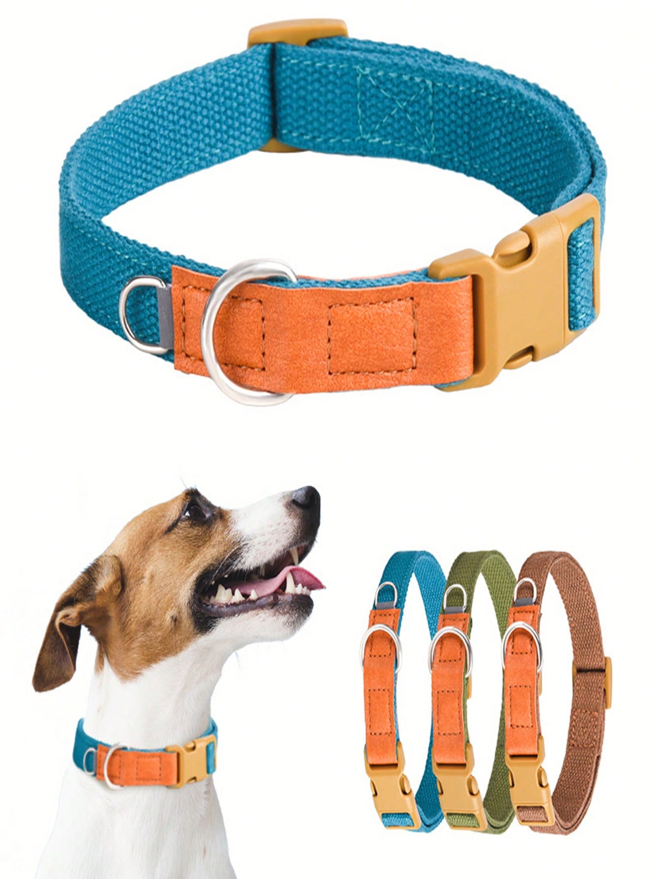 New Pet Dog Collar For Medium Sized Dogs, Corgis, Chow Chow, Large Dogs ...