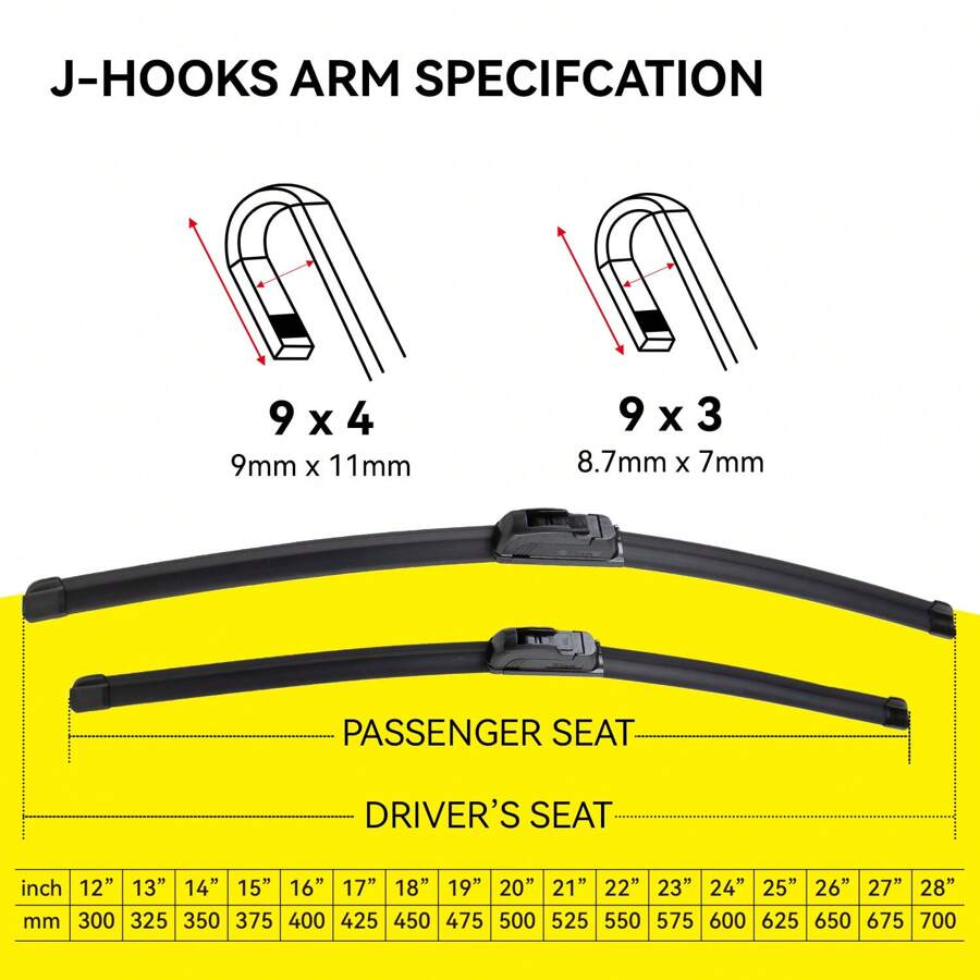 OEM Dog Tail Wiper Blade For My Car,Premium All-Season Front Windshield ...