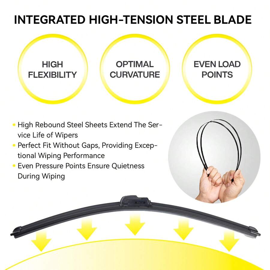 OEM Dog Tail Wiper Blade For My Car,Premium All-Season Front Windshield ...