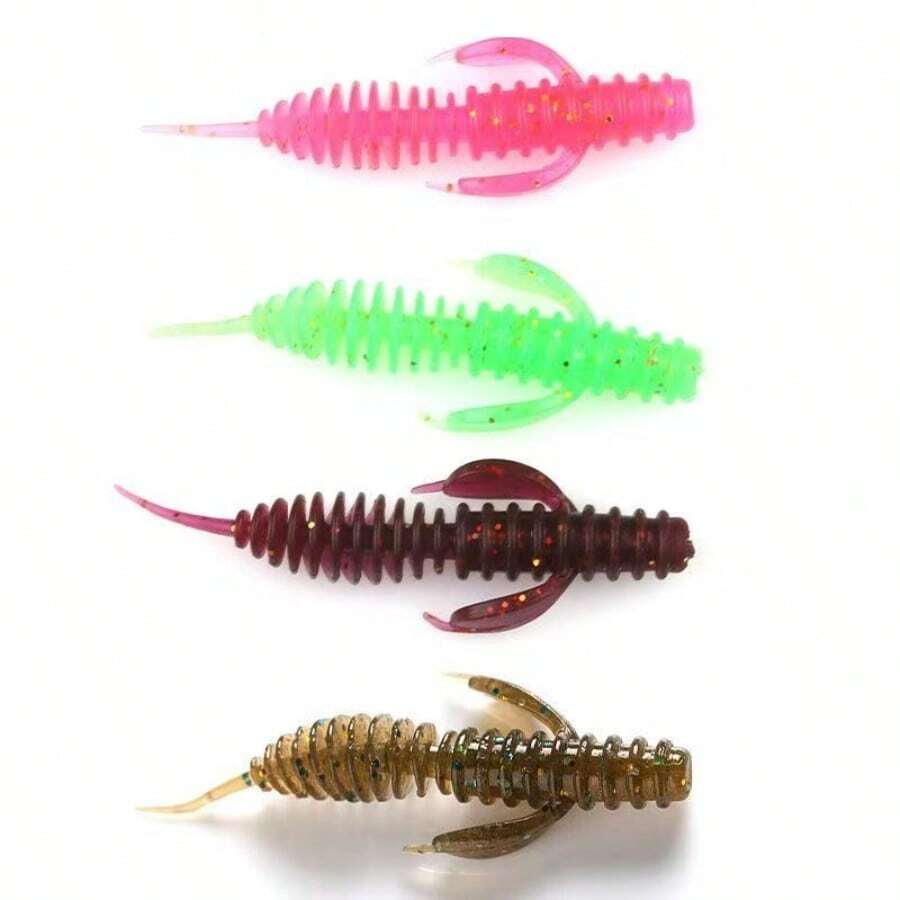1 Pack Of 9 Soft Baits With Random Colors Floating Needle-Tailed Loach ...