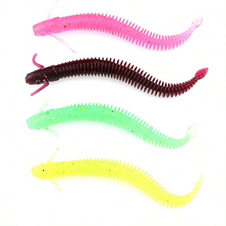 1 Pack Of 9 Soft Baits With Random Colors Floating Needle-Tailed Loach ...