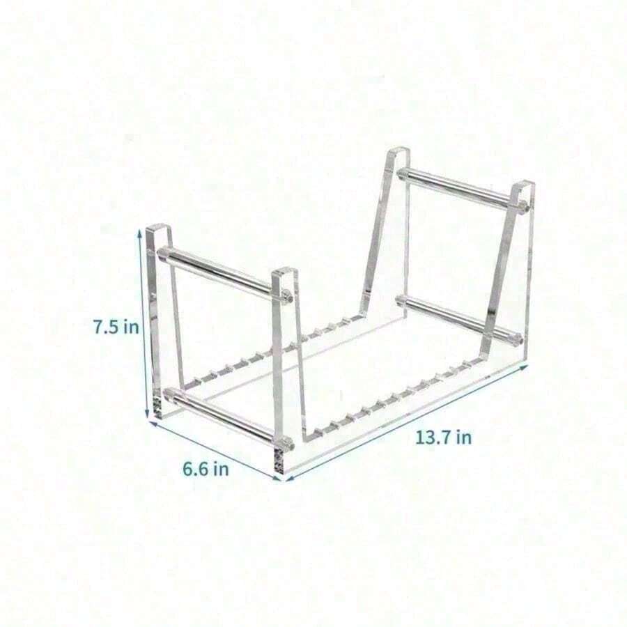 Clear Vinyl Record Stand Holder For Desktop Album Storage Acrylic Vinyl ...