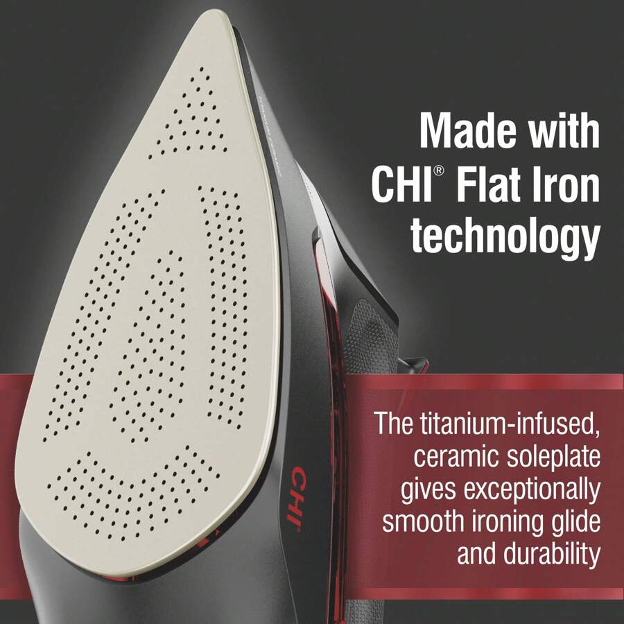 360 Precision Steam Iron, Titanium-Infused Ceramic Soleplate, 13119 ...