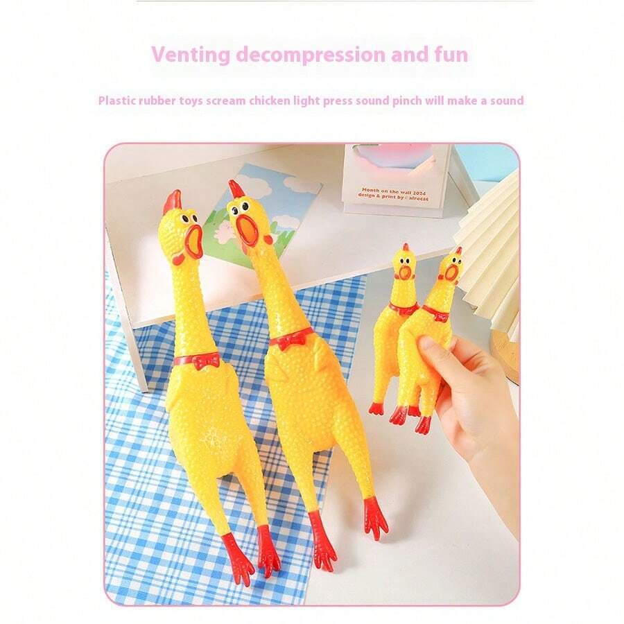 Funny Screaming Chicken, Creative Prank Tool For Venting, Suitable For ...
