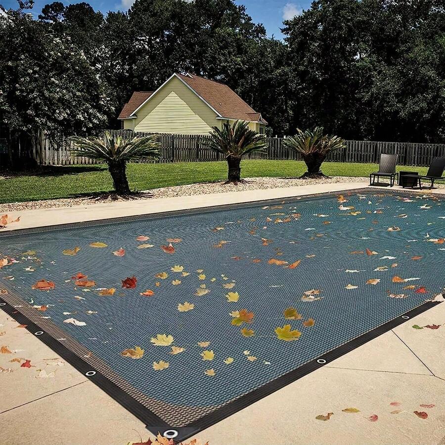 Leaf Net Pool Cover Protective Net Cover All Weather Outdoor Cover