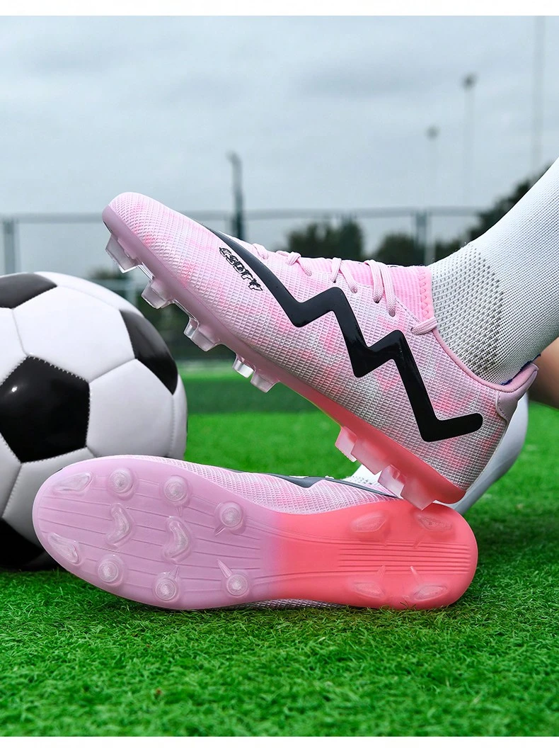 Football Cleats AG Studs Soccer Shoes For Men And Women, Professional Match And Training Shoes ...