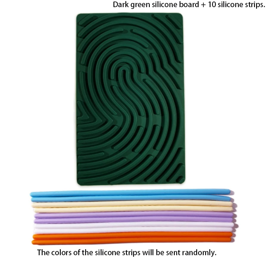 Silicone Sensory Activity Board Decompression Toy And Stress Relief ...