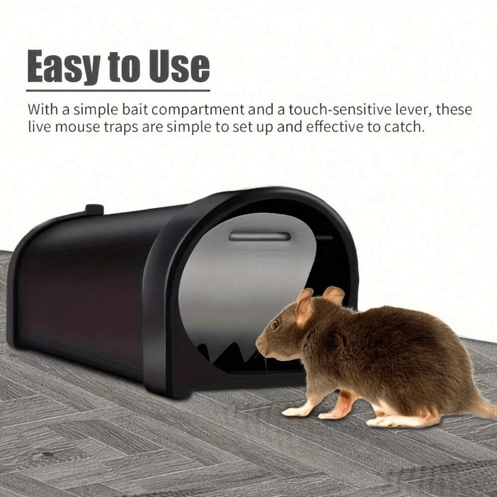 1pc Mouse Trap, Reusable Plastic Non-Killing Mouse Trap, Pest Control ...