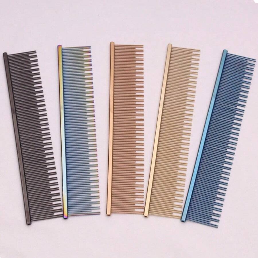 Copper Dog Grooming Combs For Pet Boundary Knot Massage Tools ...