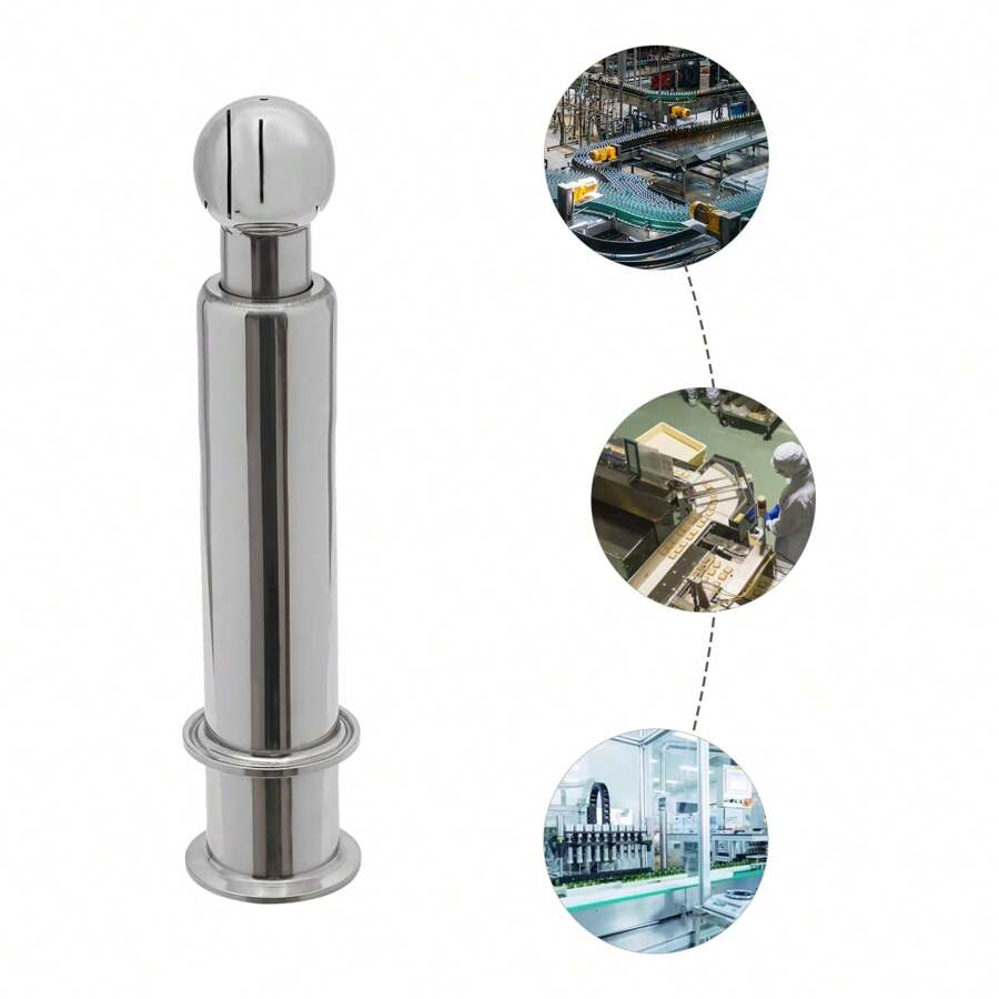XIANXUS Polished Stainless Steel Rotating Spray Ball Tank Cleaning Ball ...