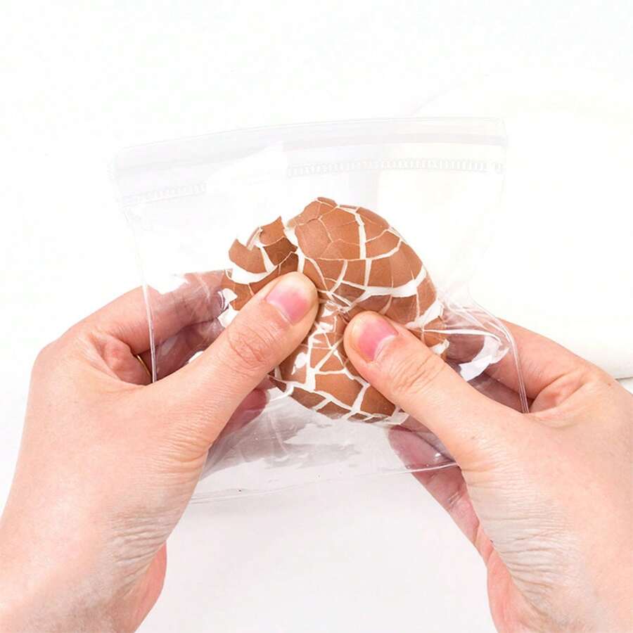 3pcs/Set Realistic Egg Squeezy Toys, Relieving Stress Squeeze Toy With ...