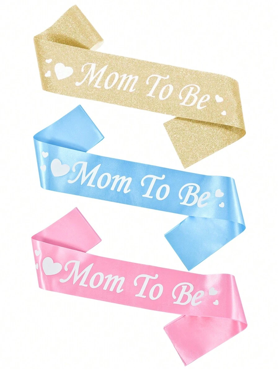Mom To Be Sash Baby Shower - Gender Reveal Sash For Mom To Be Pins Baby ...