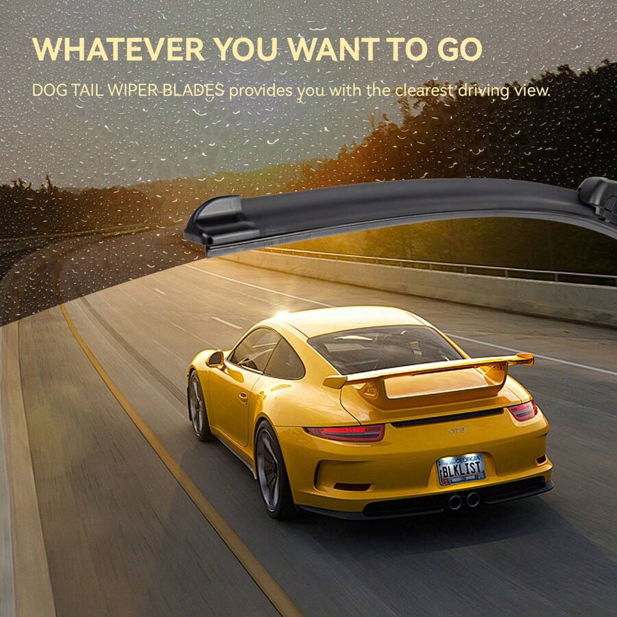 OEM Dog Tail Wiper Blade For My Car,Premium All-Season Front Windshield ...