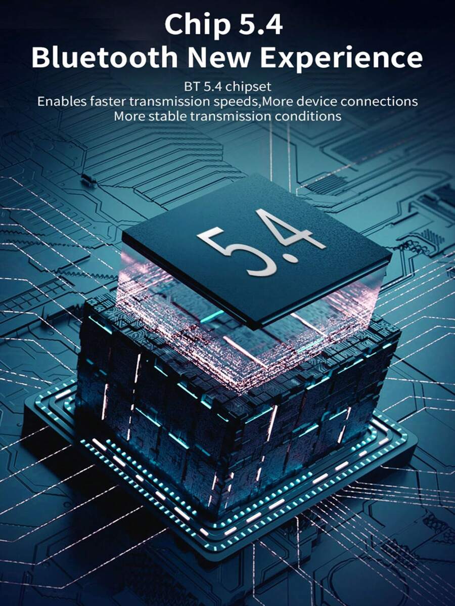 Wireless Keyboard Mouse Universal Bluetooth Receiver 5.4, Bluetooth Adapter For Desktop Laptop ...