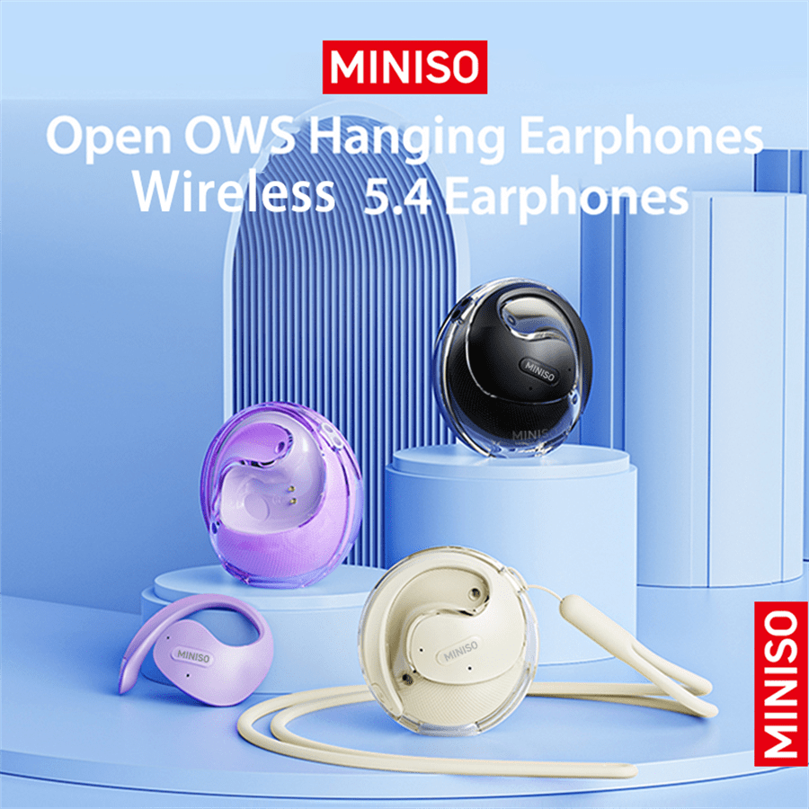 Miniso תרגום X15pro אוזניות אלחוטיות תמיכה באוזניות ספורט 148 שפות