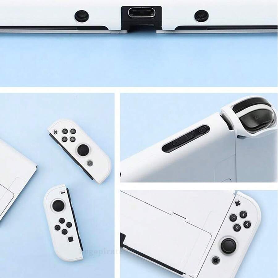 For Nintend Switch OLED Console NS JoyCons Controller Protector ...