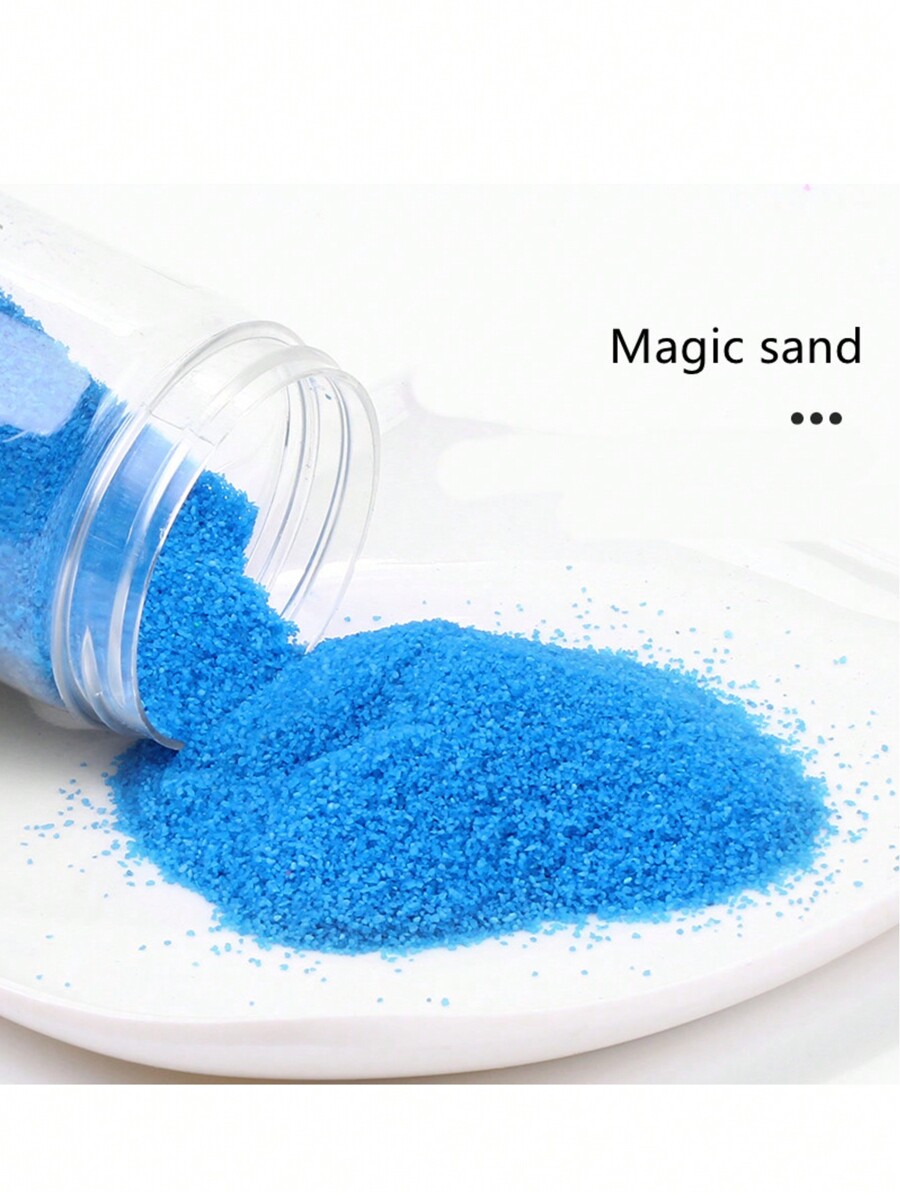 DIY Magic Not Wet Sand Funny Amazing Hydrophobic Space Sand Slime Toy ...