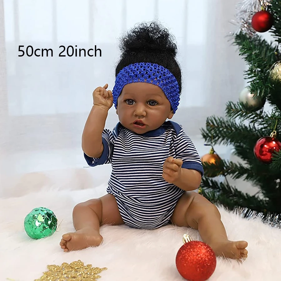 Super Soft 20 Inch Handmade Rebirth Baby Doll - Real Silicone Preschool ...