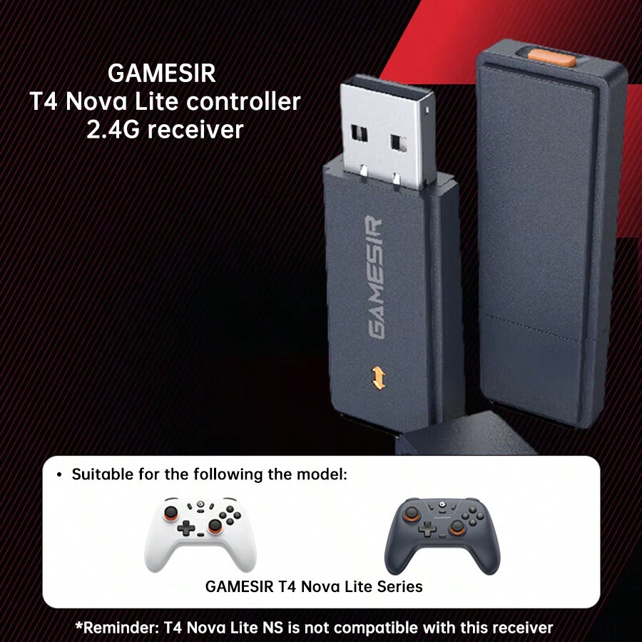 GAMESIR Game Controller Receiver T4n Lite Dongle No Converter Required ...