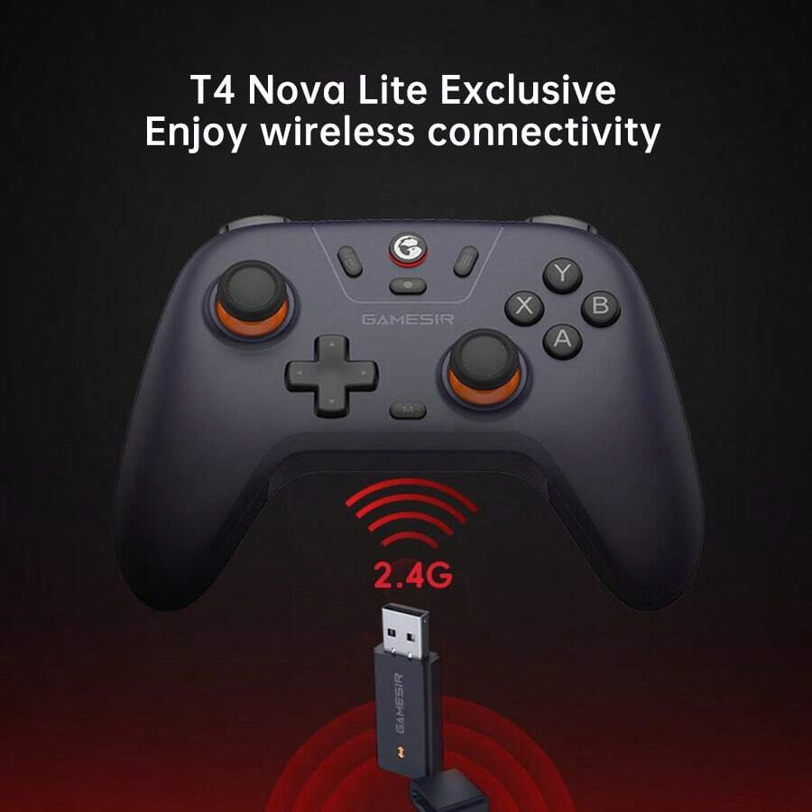 GAMESIR Game Controller Receiver T4n Lite Dongle No Converter Required ...