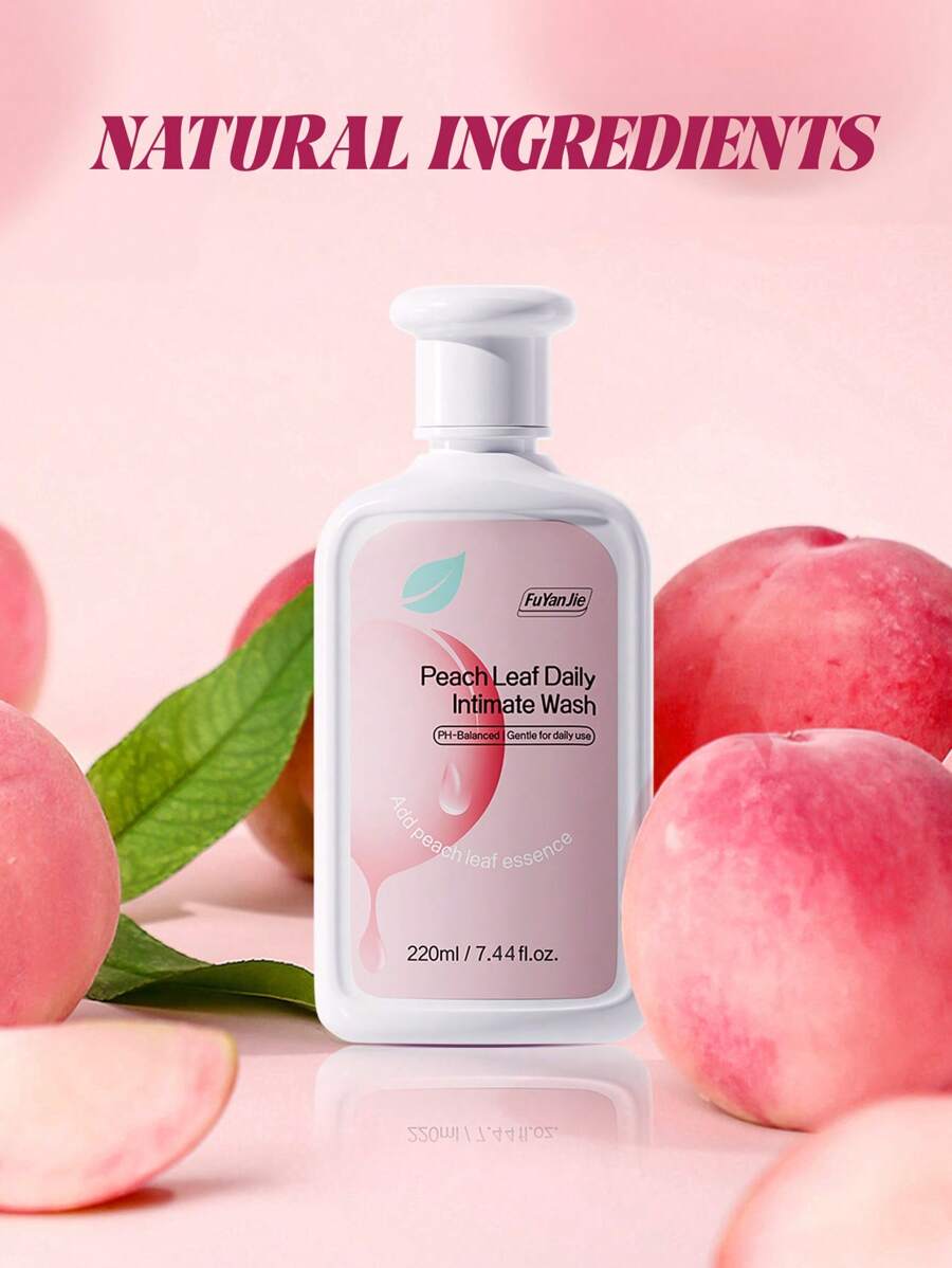 FUYANJIE Probiotic Peach Leaf Intimate Wash - Hydrating & Moisturizing PH-Balanced Feminine Wash ...